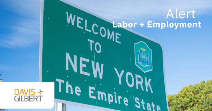 New York State Employment Law Updates - Davis+Gilbert LLP
